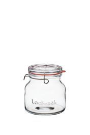 Luigi Bormioli Lock-Eat Handy Jar With Lid 1.5L