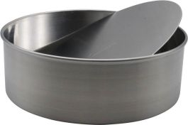Aluminium Loose Bottom Sponge Tin 250 x 75mm
