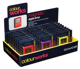Colourworks Slimline Digital Timer Blue