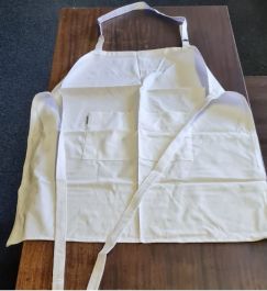 Full Apron White