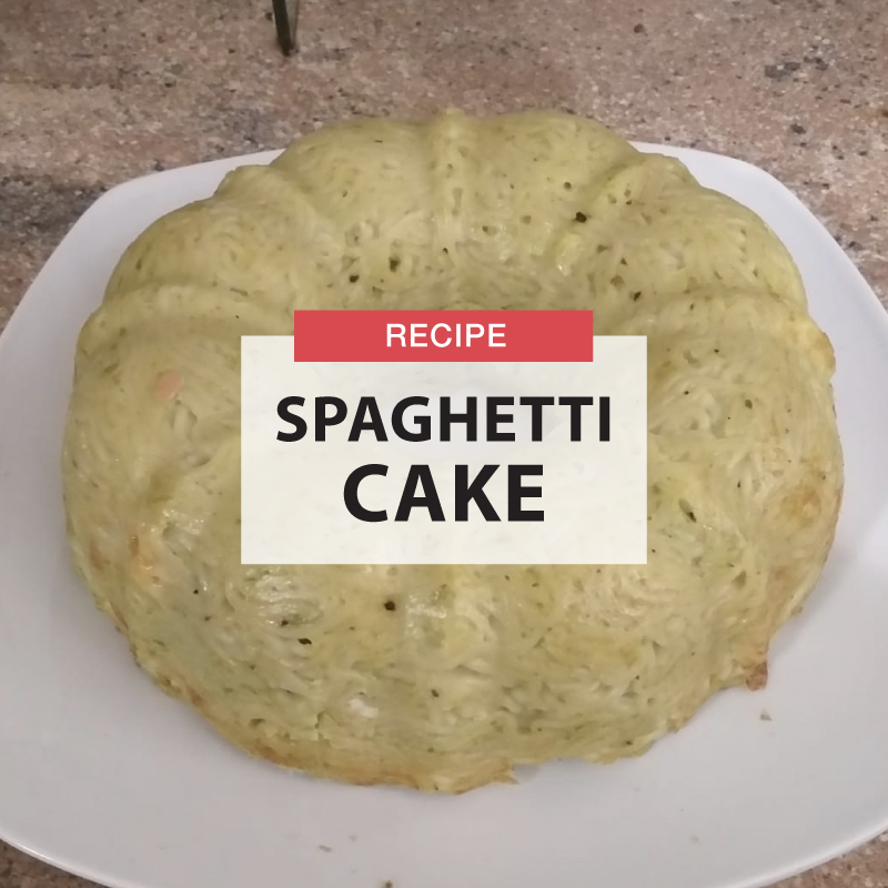 Blog - Recipe: Spaghetti Cake